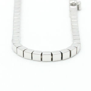 Cartier | Jewelry | Cartier Lanieres White Gold 8k No Stone Tennis ...